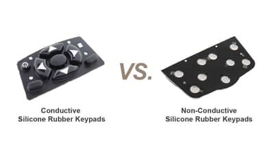 Conductive vs. Non-Conductive Silicone Rubber Keypads