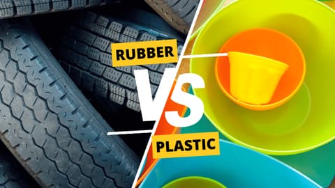 Rubber vs Plastic: Understanding the Differences