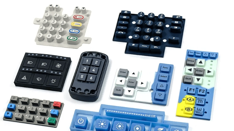 Conductive vs. Non-Conductive Silicone Rubber Keypads